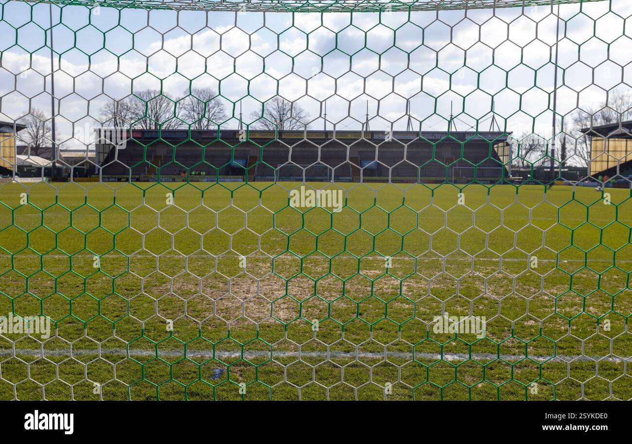 Yeovil, Somerset, UK. 1st March, 2025. General View inside Huish Park ...