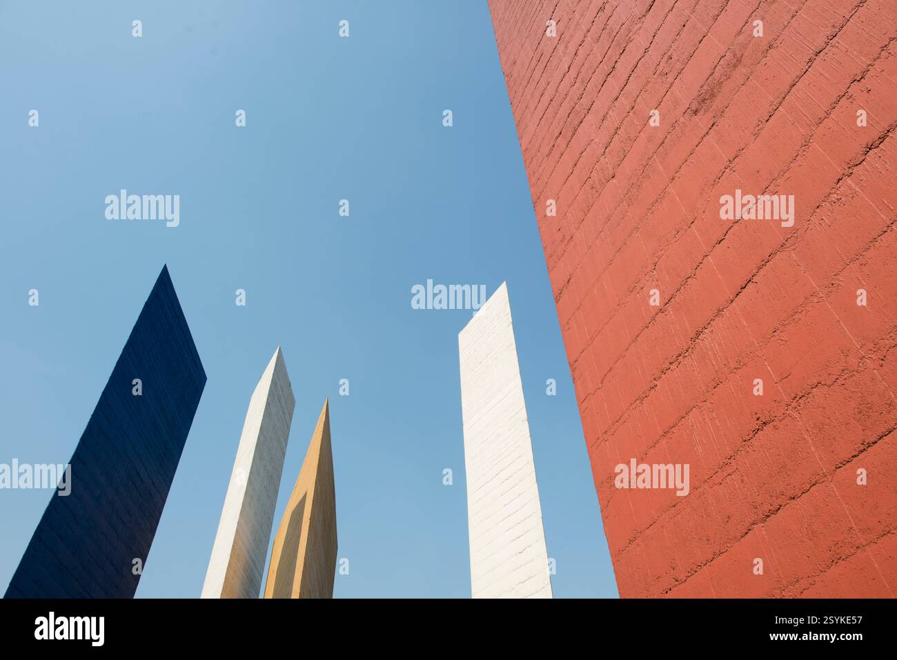 Torres de Satelite a colaborative effort by the sculptor Mathias ...