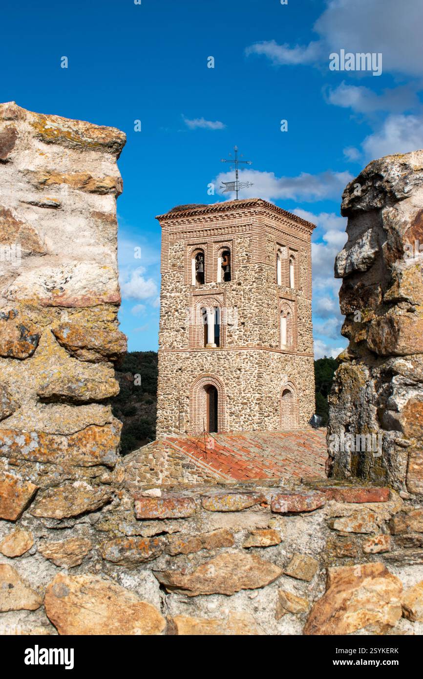 Stone walls bell tower hi-res stock photography and images - Alamy