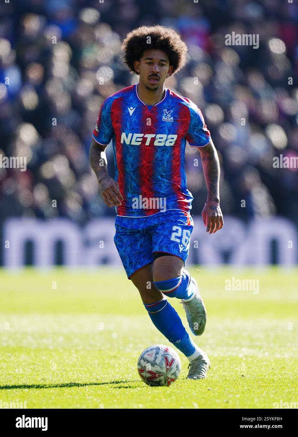Crystal Palace's Chris Richards during the Emirates FA Cup fifth round ...