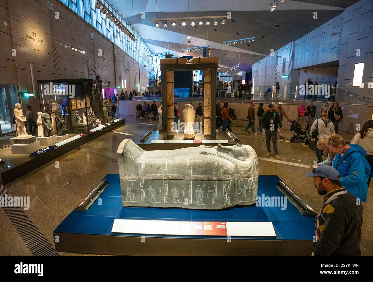 The 20-plus year construction of the 872,000 sq. ft. Grand Egyptian ...