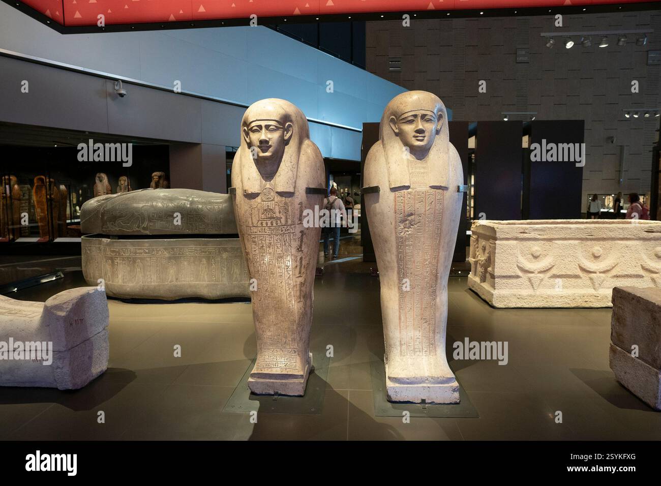 The 20-plus year construction of the 872,000 sq. ft. Grand Egyptian ...