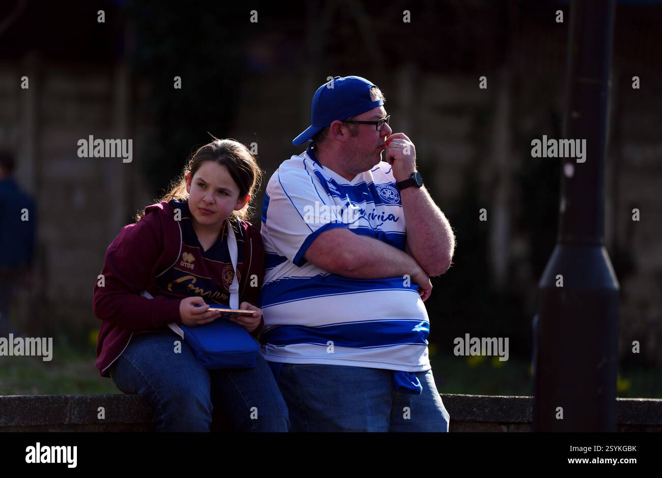 Queens Park Rangers fans ahead of the Sky Bet Championship match at ...
