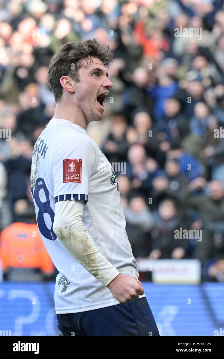 Deepdale, Preston, UK. 1st Mar, 2025. FA Cup Fifth Round Football ...