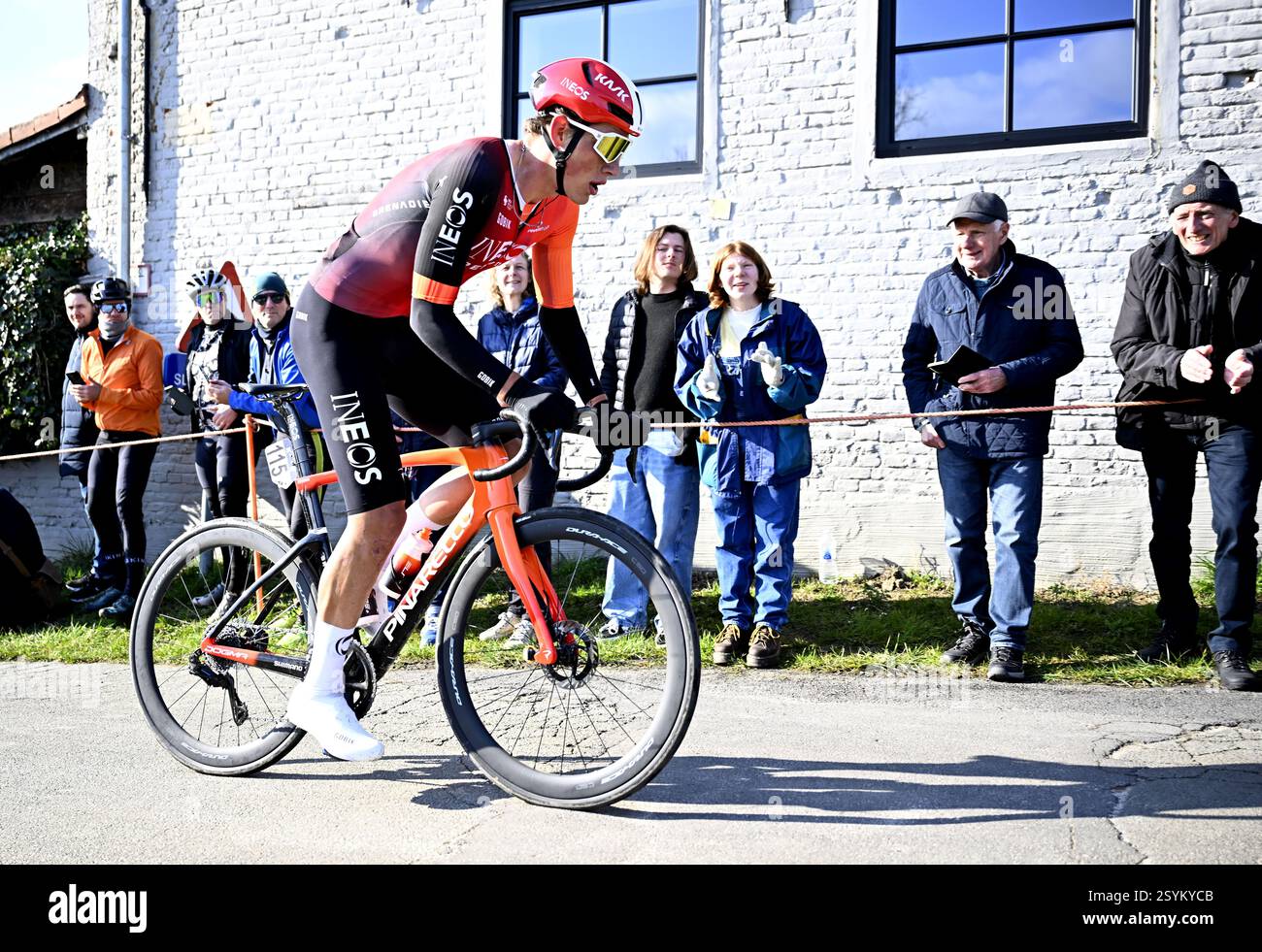 Gent, Belgium. 01st Mar, 2025. British Michael Joshua Tarling of Ineos ...