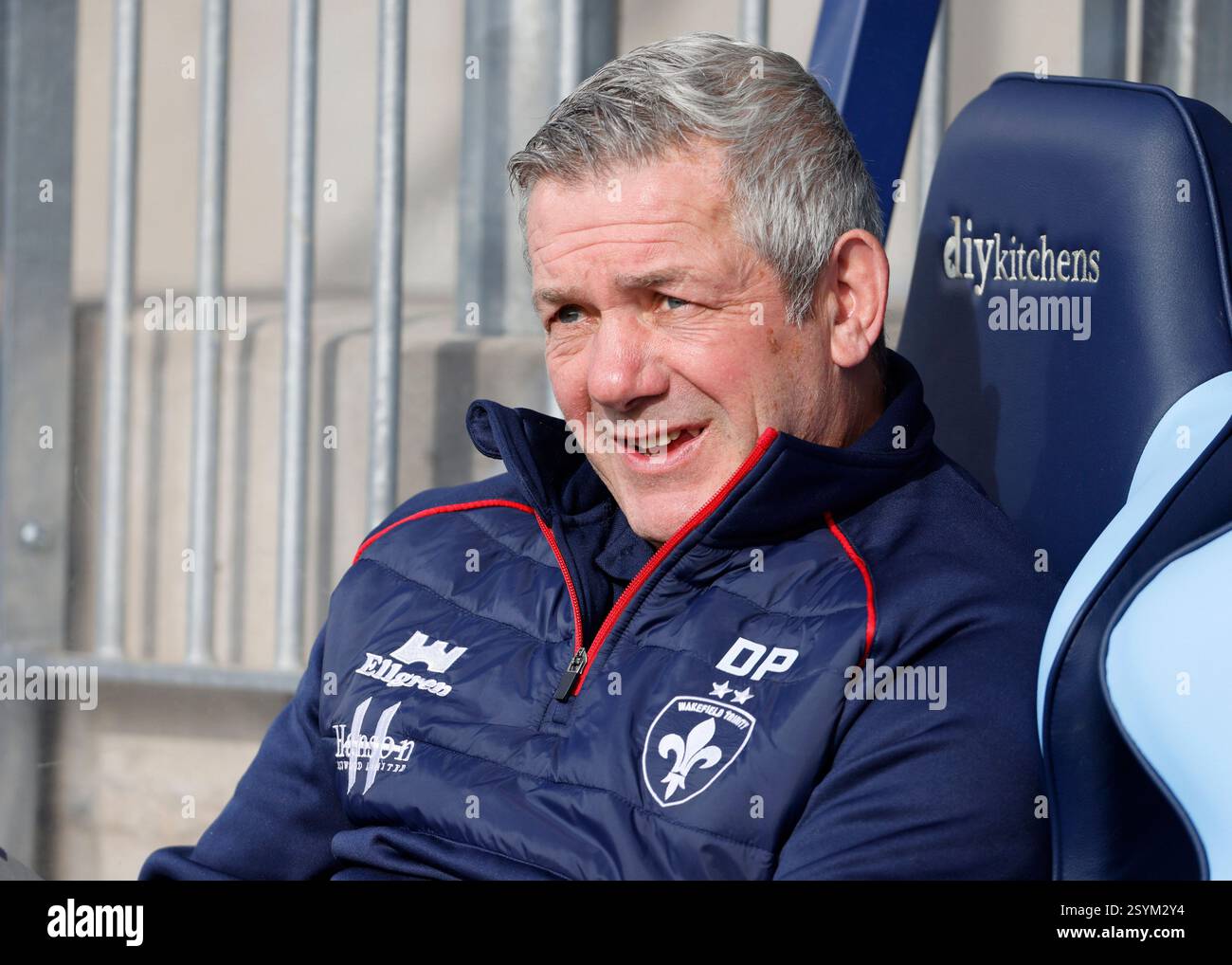 Wakefield Trinity head coach Daryl Powell before the Betfred Super ...