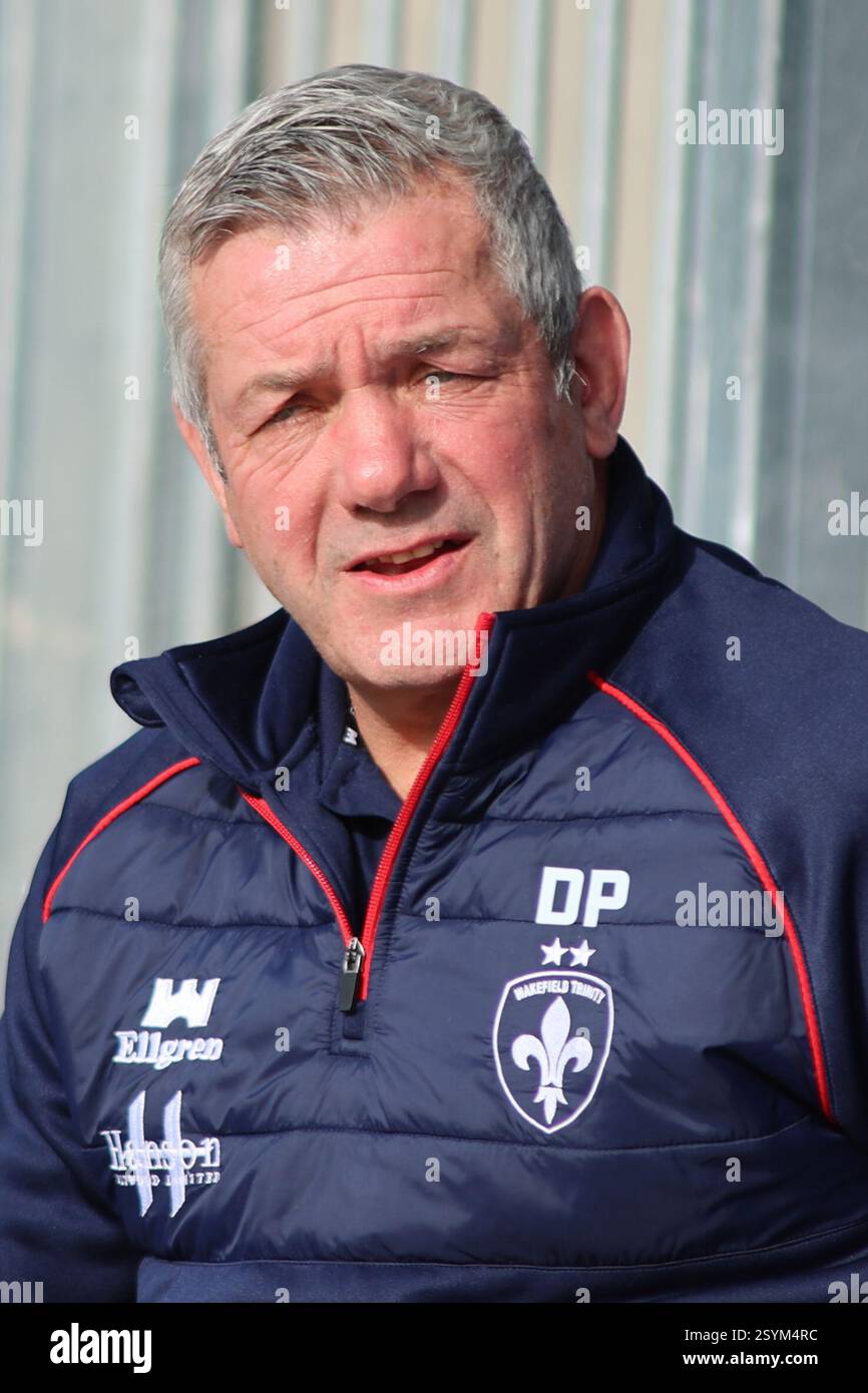 Wakefield, UK. 01st Mar, 2025. DIY Kitchens Stadium, Wakefield, West ...