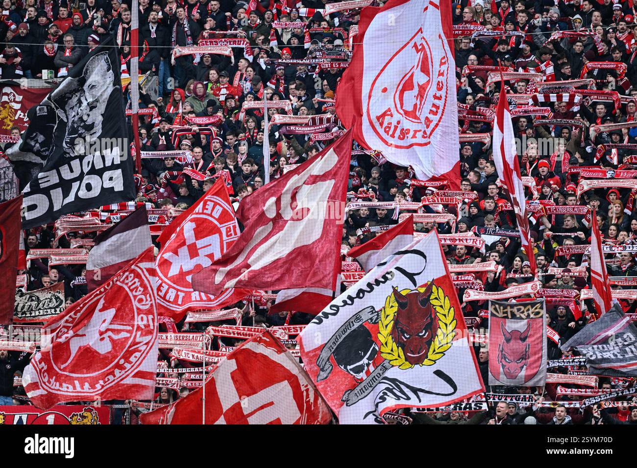 Kaiserslautern, Germany. 01st Mar, 2025. Soccer: Bundesliga 2, 1. FC ...