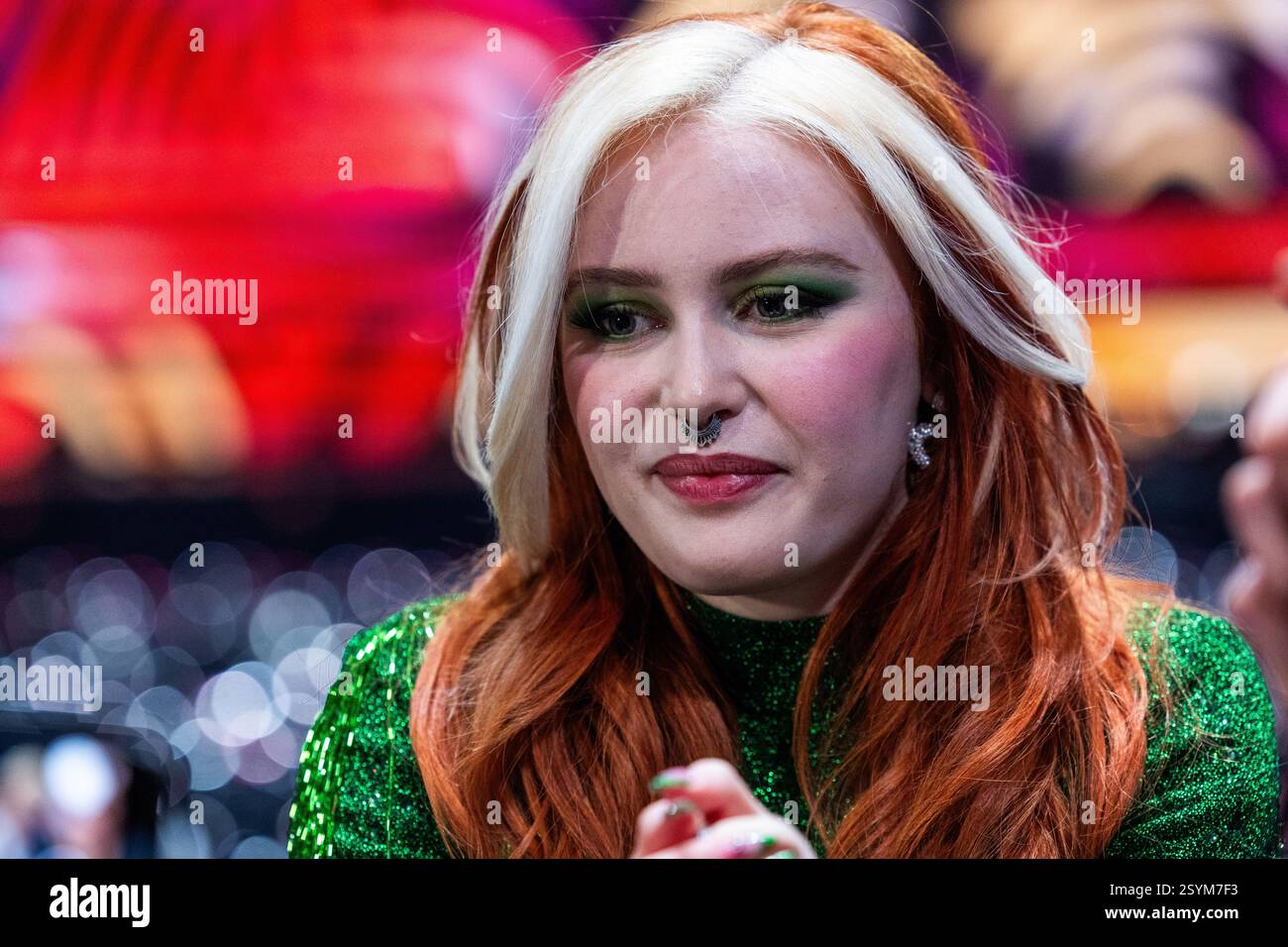 Saga Ludvigsson during Friday's General rehearsal before Saturday's ...