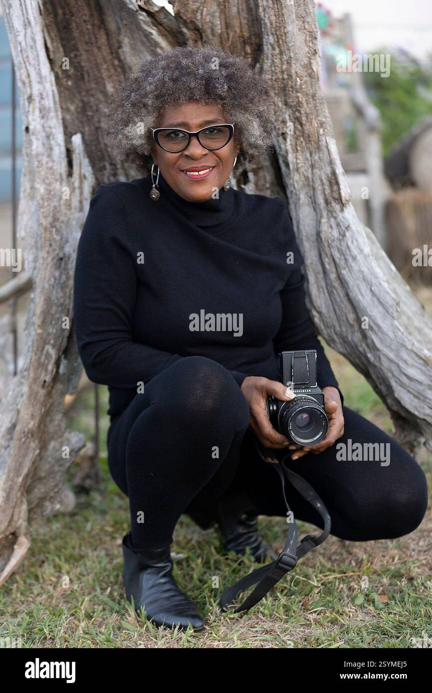 Photographer Chandra McCormick poses for a photo, Wednesday, Feb. 12 ...