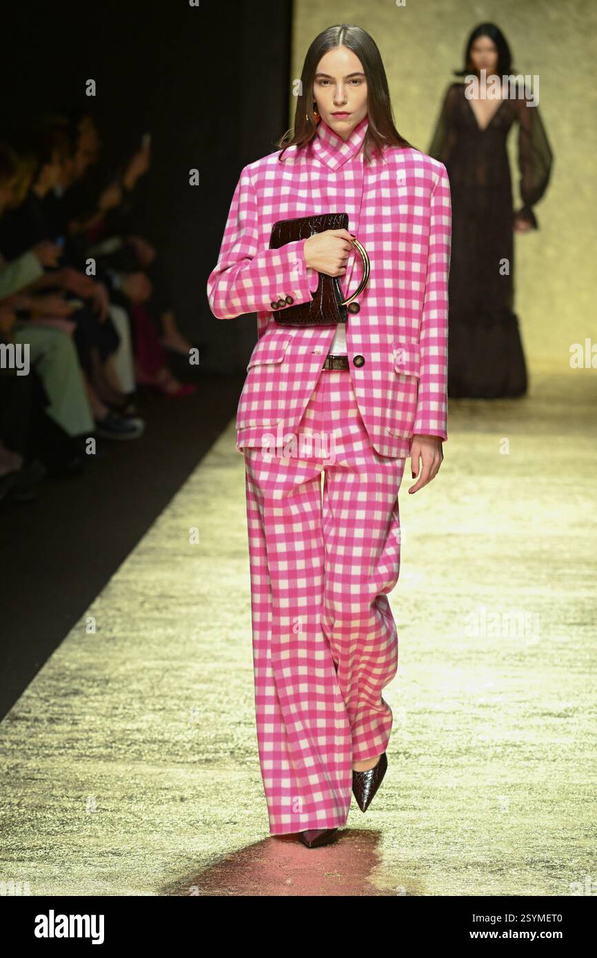 Milan, Italy. 01st Mar, 2025. Women's Fashion, Fall/Winter 2025.- Luisa ...