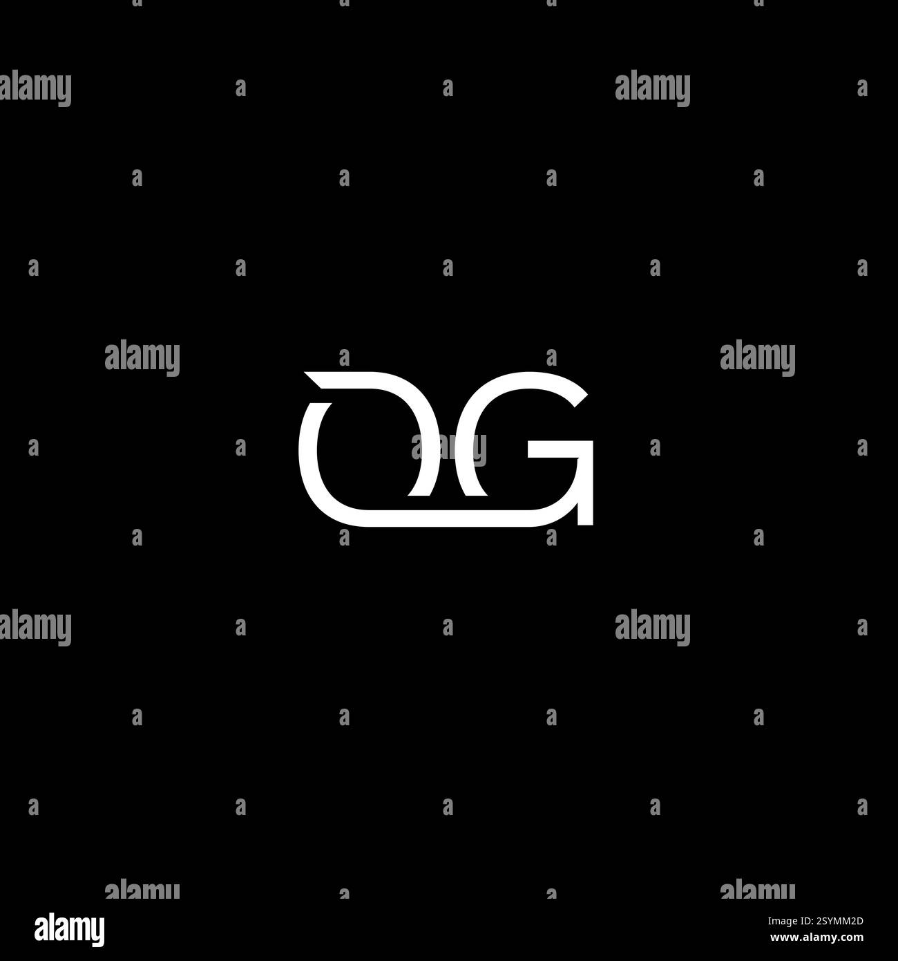 Letter OG logo or icon design Stock Vector Image & Art - Alamy