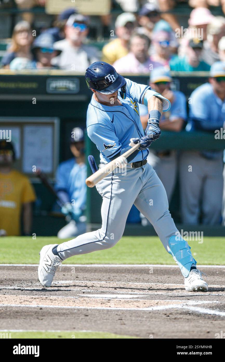 Bradenton, USA. 28th Feb, 2025. Bradenton, FL: Tampa Bay Rays ...