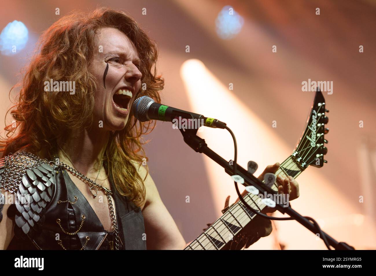 Munich, Germany, February 27th 2025: Ursula Zanichelli (Guitar) from ...