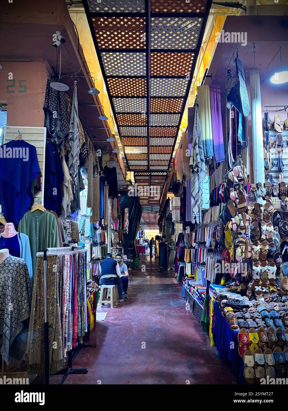 View inside the Souk El Had, Agadir, Morocco Stock Photo - Alamy