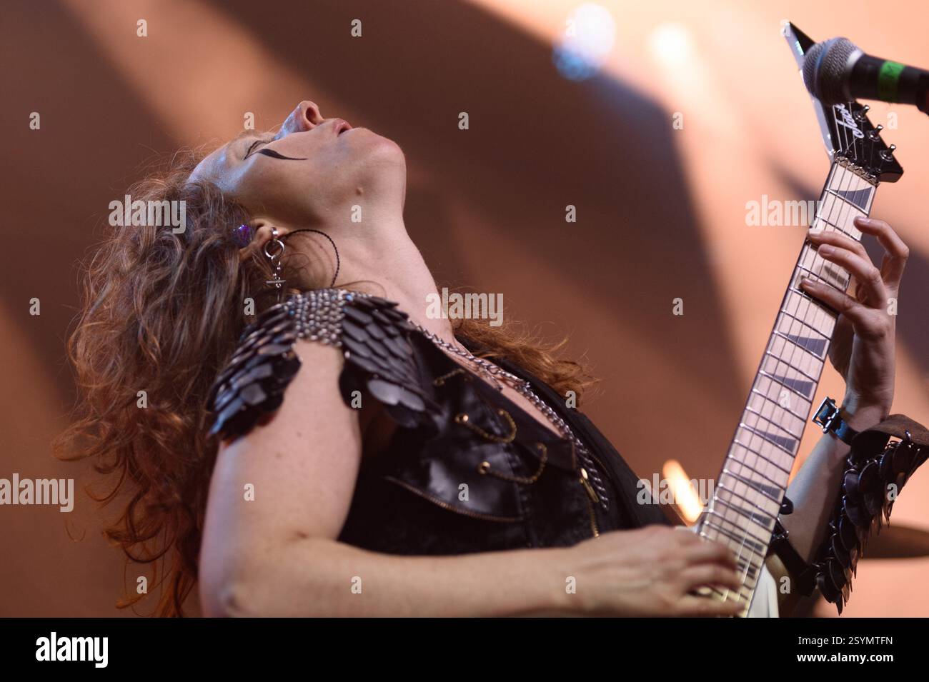 Munich, Germany, February 27th 2025: Ursula Zanichelli (Guitar) from ...