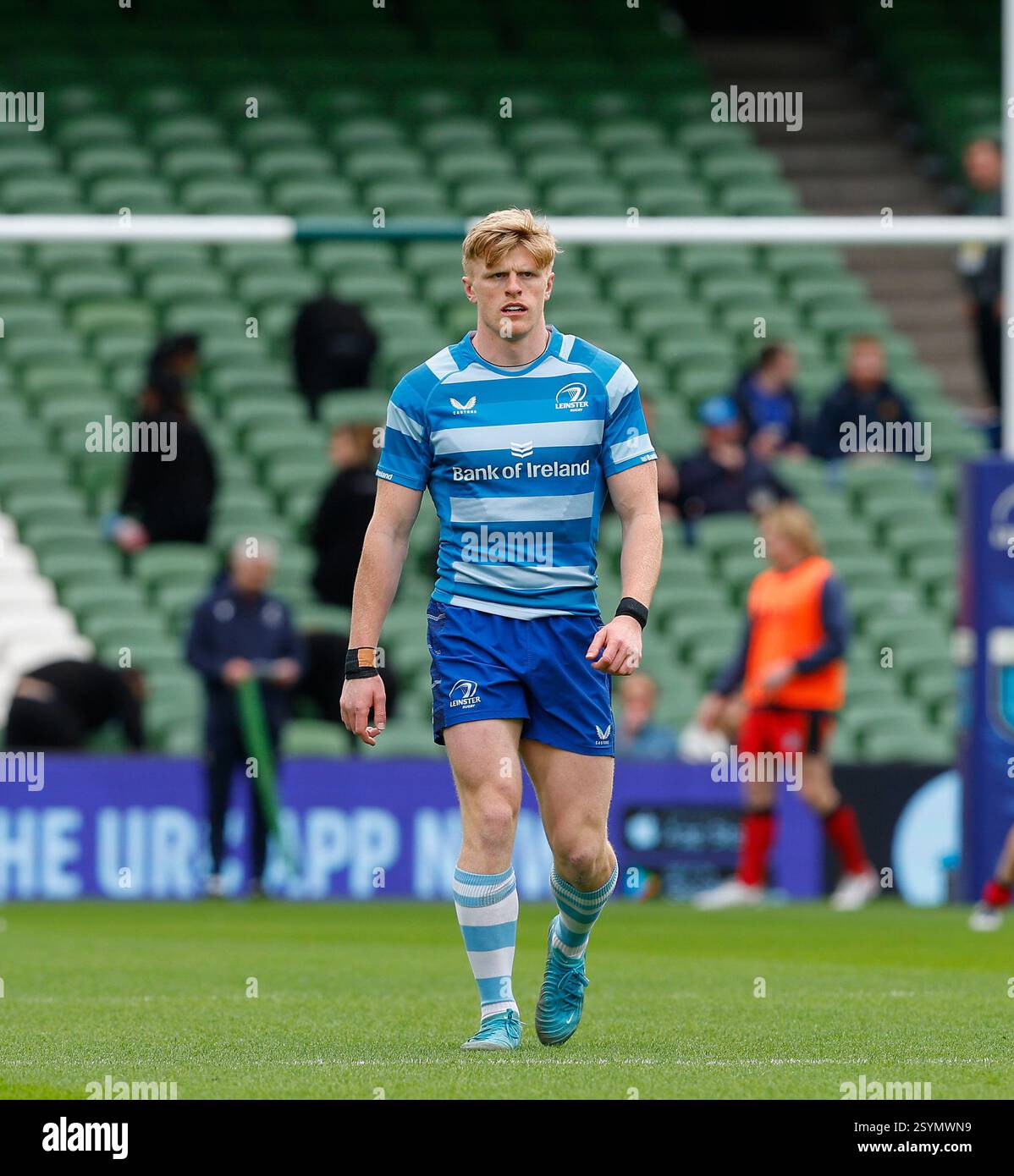 Aviva Stadium, Dublin, Ireland. 1st Mar, 2025. United Rugby Championship, Leinster versus ...