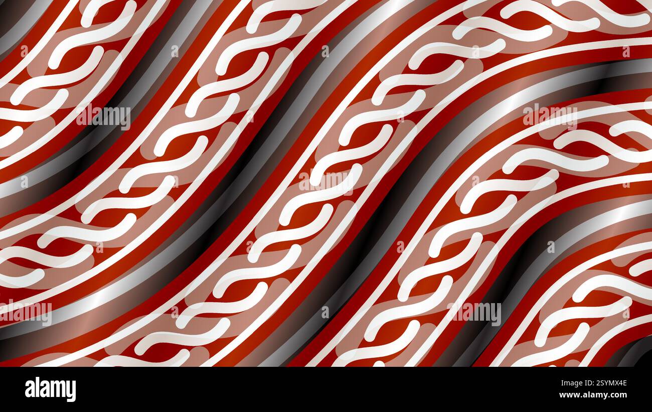 Abstract Woven Metallic Pattern. A minimalist and contemporary abstract ...