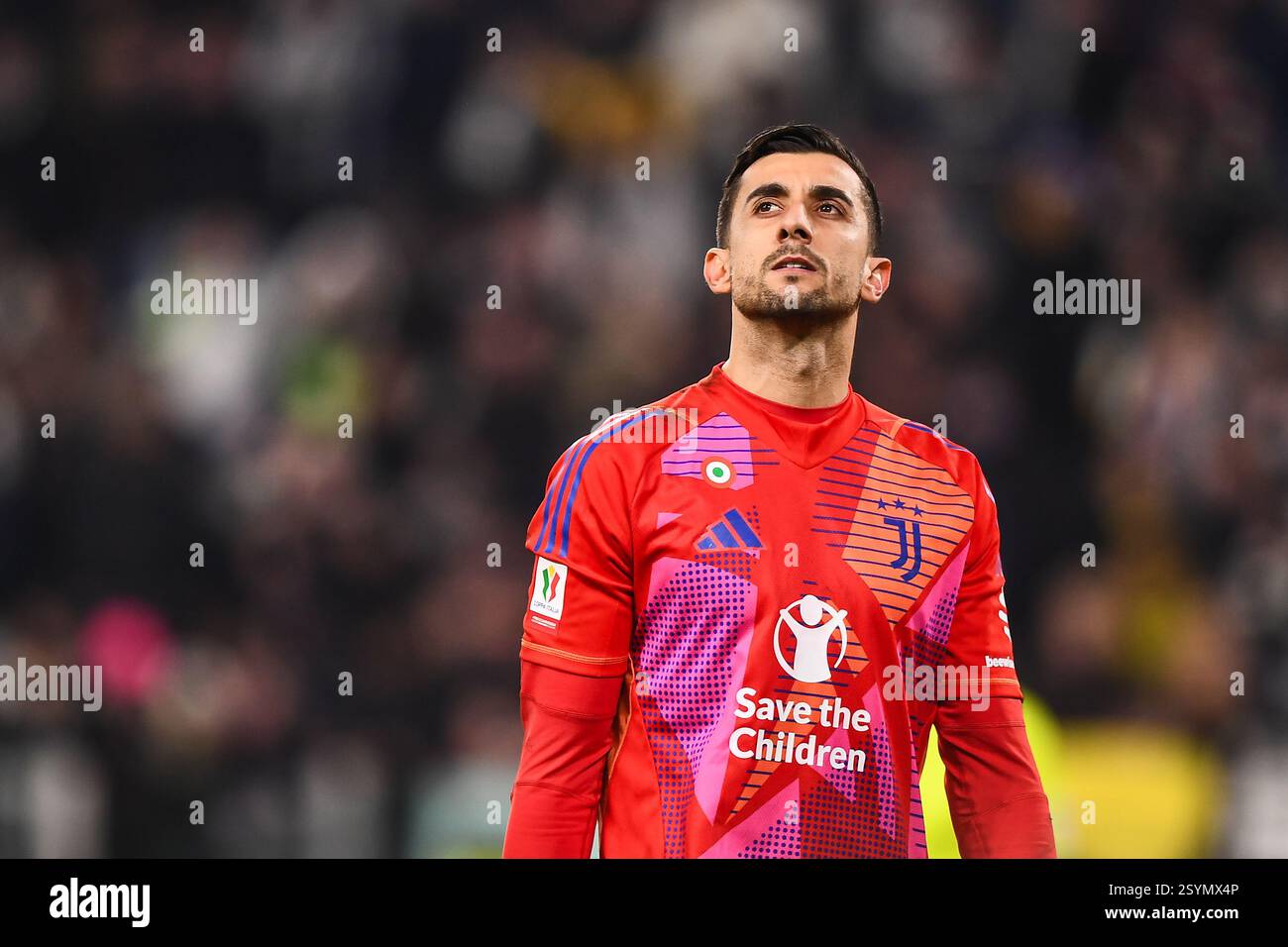 Juventus’ goalkeeper Mattia Perin looks on during the Coppa Italia ...