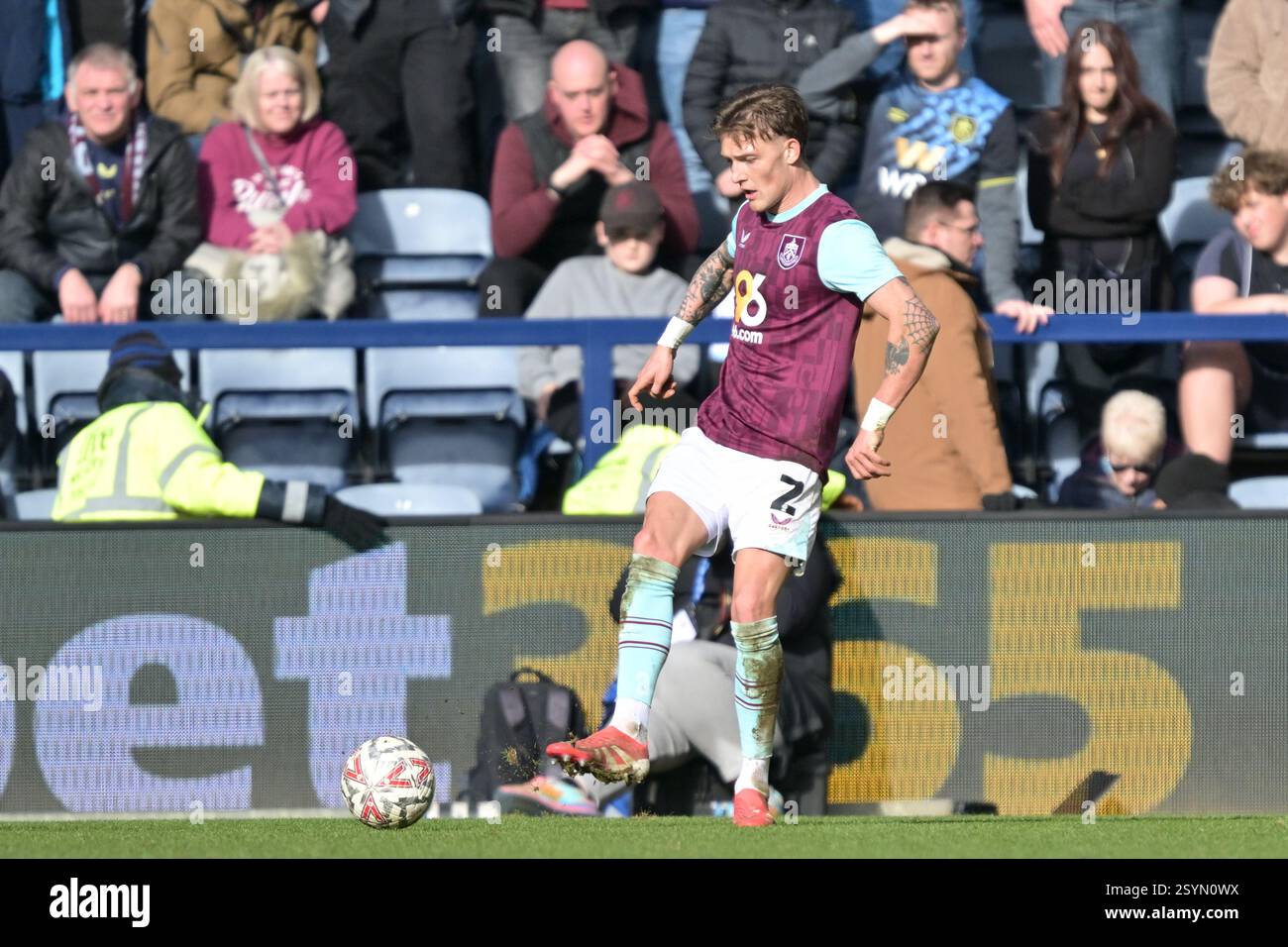 Deepdale, Preston, UK. 1st Mar, 2025. FA Cup Fifth Round Football ...