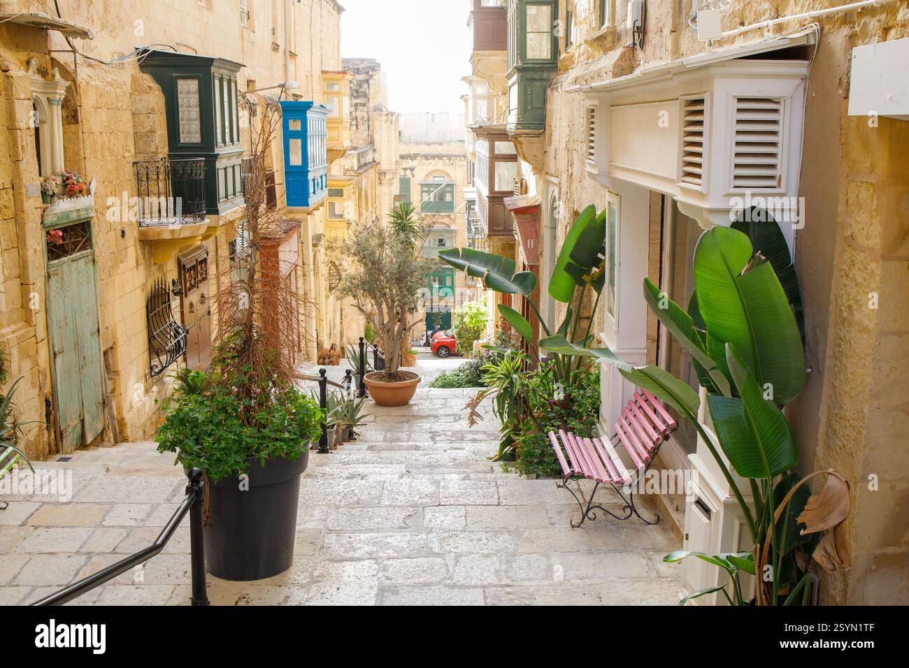 Typical maltese alley hi-res stock photography and images - Alamy
