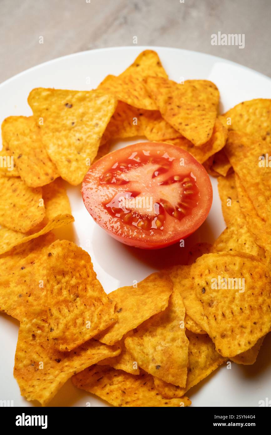 Pouring gourmet salsa bowl close hi-res stock photography and images ...