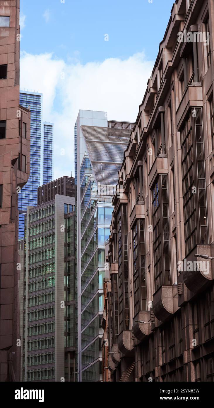 Classic stone buildings in London with historic and cultural ...