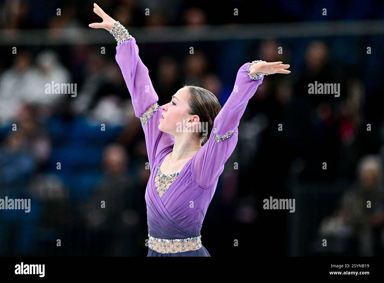 Sophie Joline von FELTEN (USA), during Junior Women Free Skating, at ...