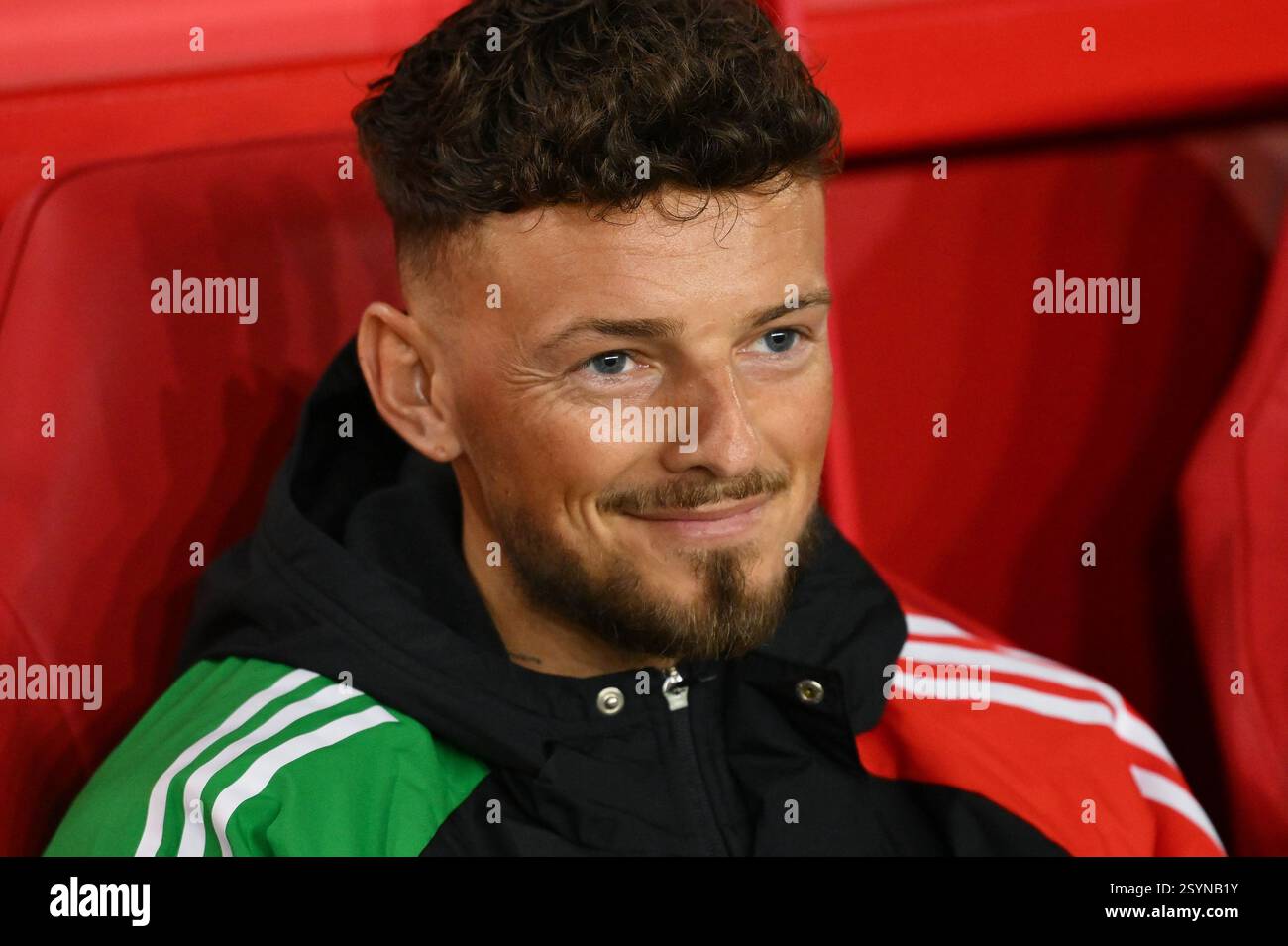 Ben White of Arsenal during the Premier League match between Nottingham ...