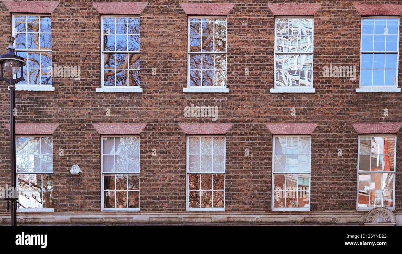 Classic stone buildings in London with historic and cultural ...