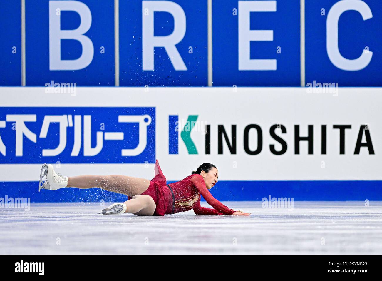 Lulu LIN (CAN), during Junior Women Free Skating, at the ISU World ...