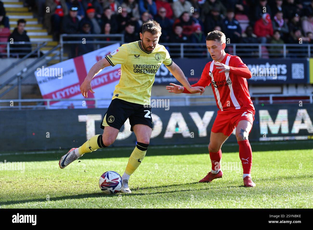 London, England. 1st Mar 2025. Matty Godden and Ethan Galbraith during ...