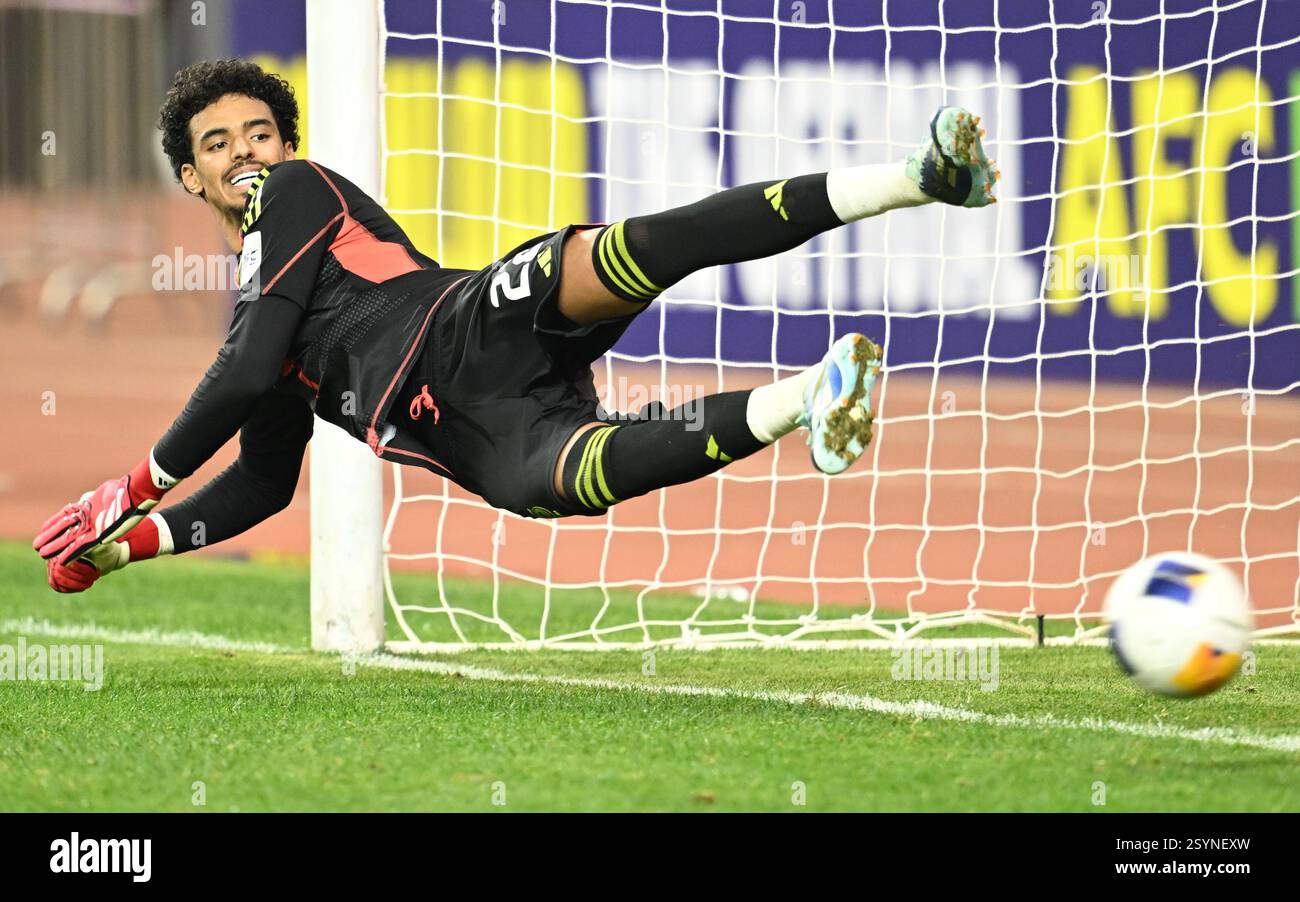 Shenzhen, China's Guangdong Province. 1st Mar, 2025. Goalkeeper of ...
