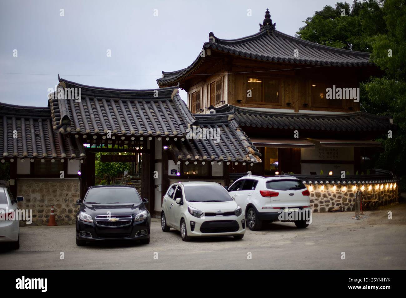Buyeo County, South Korea - May 27, 2021: A traditional Korean ...