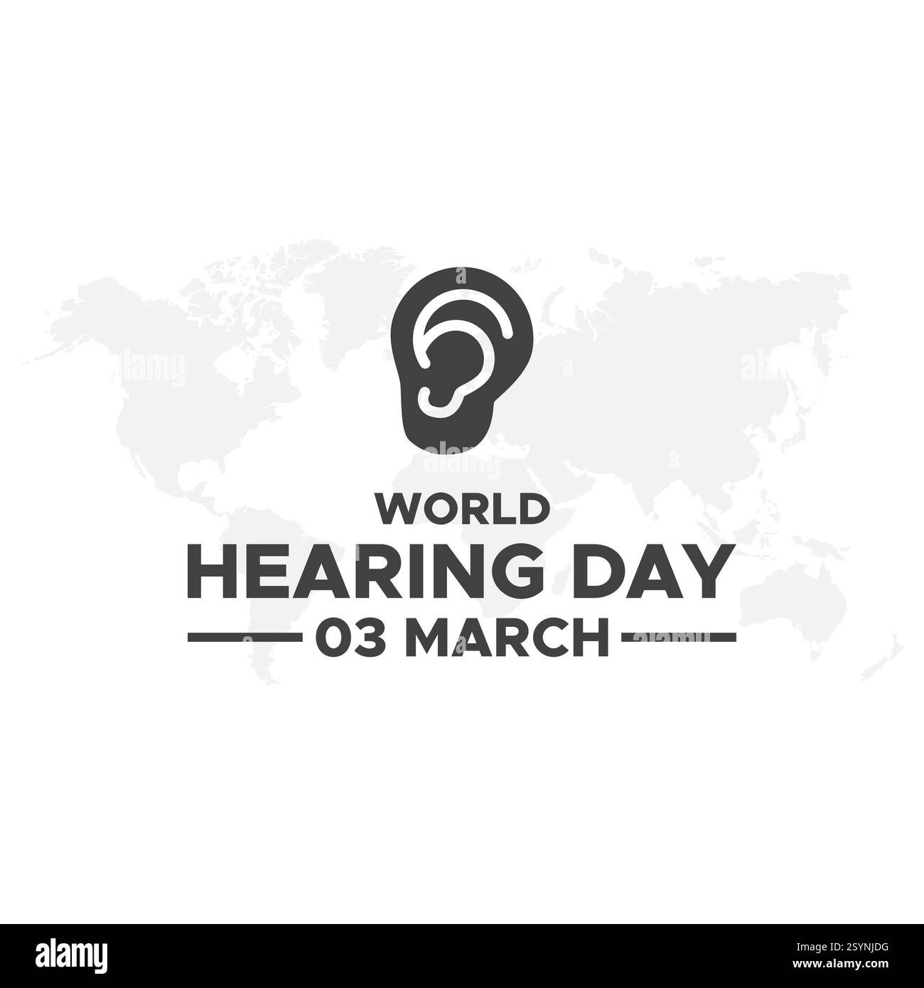world hearing day, World hearing day, creative concept design for ...
