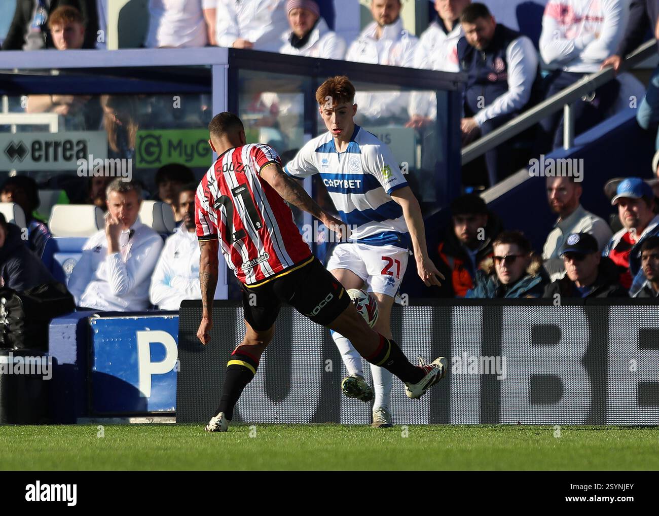 London, UK. 1st March 2024; Loftus Road Stadium, Shepherds Bush, West ...