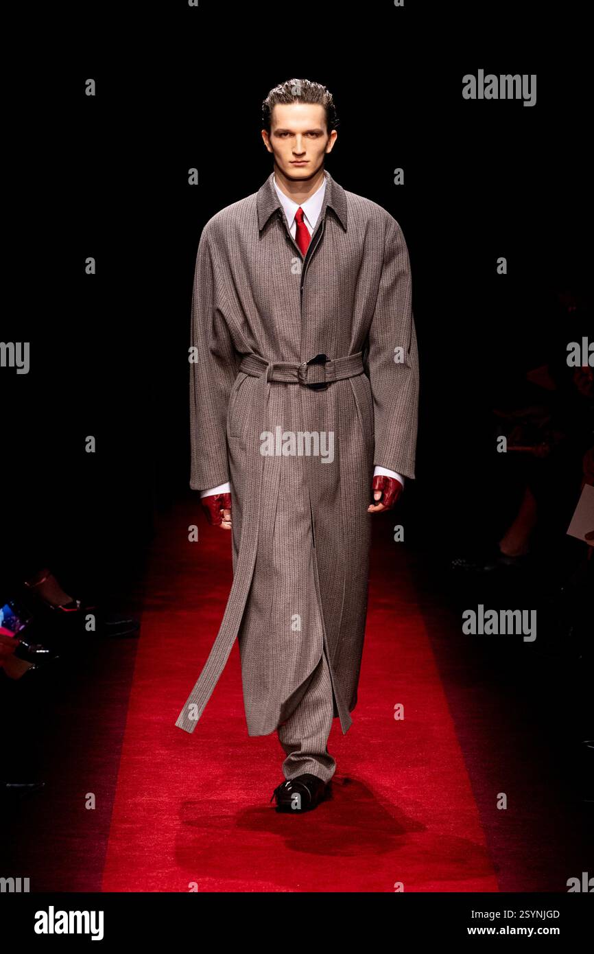 Elias Meier Milano Fashion Week - Women F/W 25-26 Ferrari fashion show ...