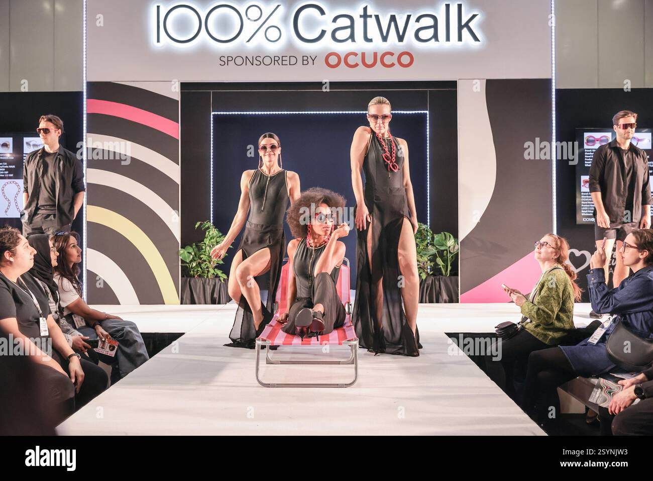 London, UK. 01st Mar, 2025. The eyewear catwalk shows are popular with ...