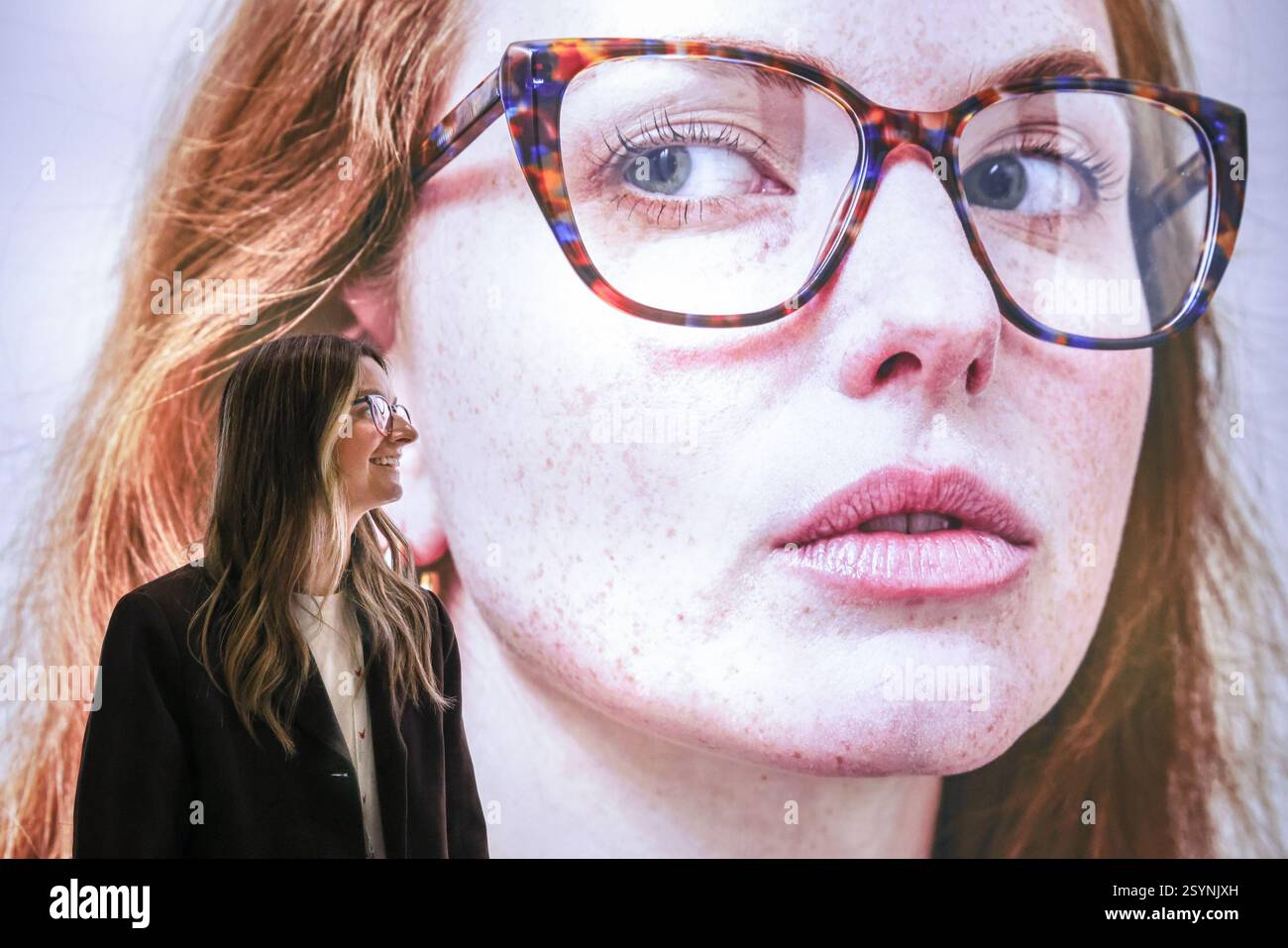 London, UK. 01 March 2025. 100% Optical is the UK's largest optical ...