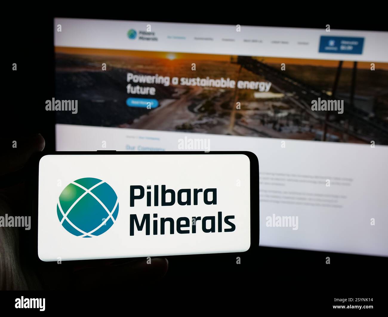 In this photo illustration, a person is holding a smartphone with the ...