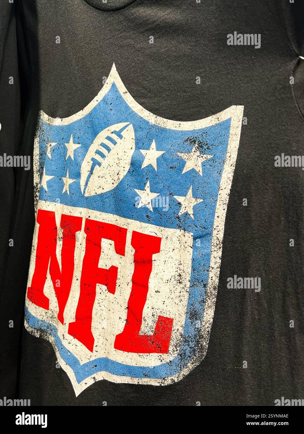 Kyiv, Ukraine - February 27, 2025: Vintage-inspired design of the NFL ...