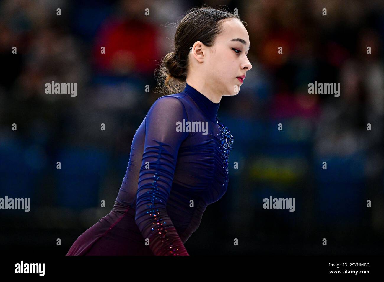 Polina DZSUMANYIJAZOVA (HUN), during Junior Women Free Skating, at the ...