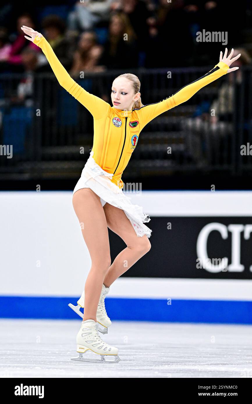 Sophia SHIFRIN (ISR), during Junior Women Free Skating, at the ISU ...