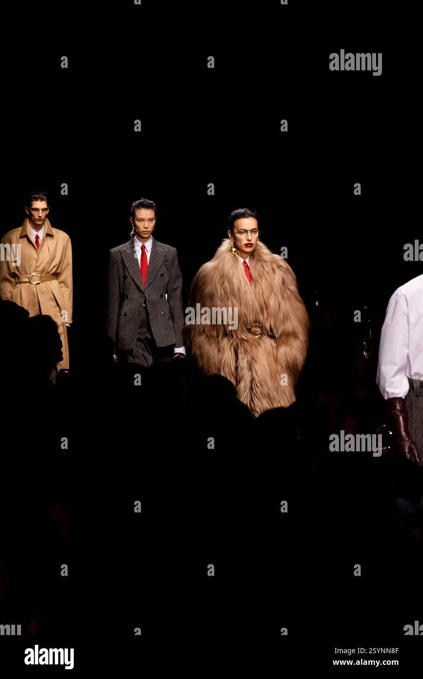 Giuseppe Cirillo , Diane Chiu , Irina Shayk Milano Fashion Week - Women ...