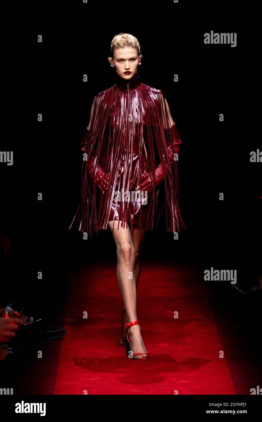 Milan, Italy. 01st Mar, 2025. Sascha Rajasalu Milano Fashion Week ...