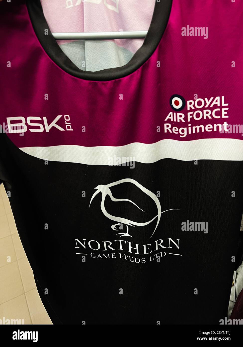 Kyiv, Ukraine - February 27, 2025: Northern sports jersey Royal Air ...