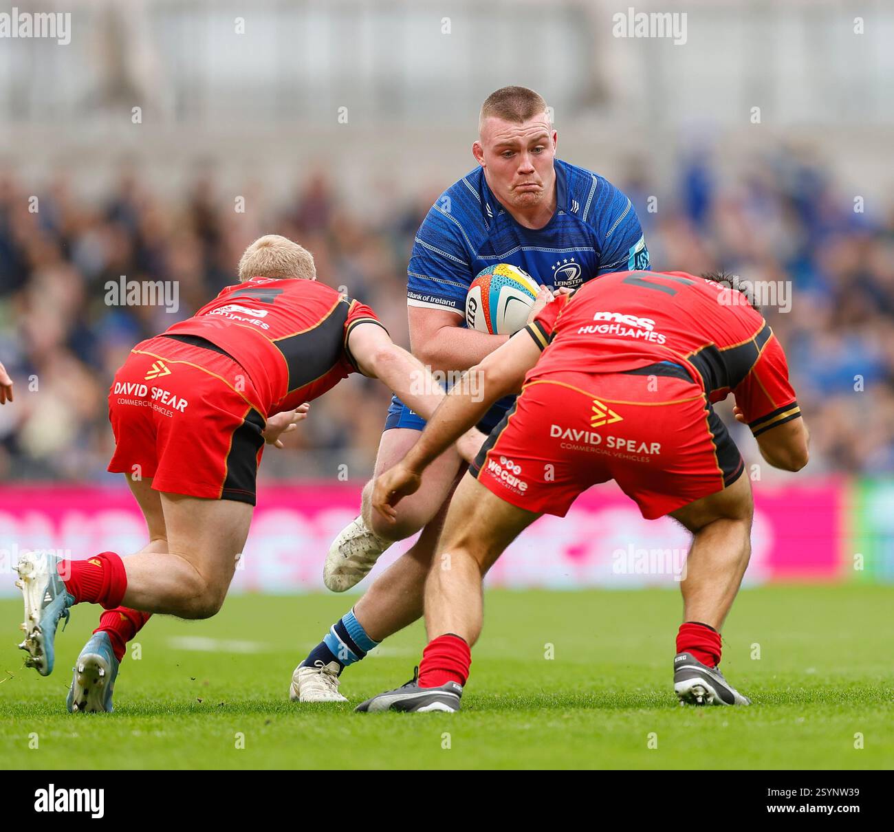1st March 2025; Aviva Stadium, Dublin, Ireland; United Rugby ...