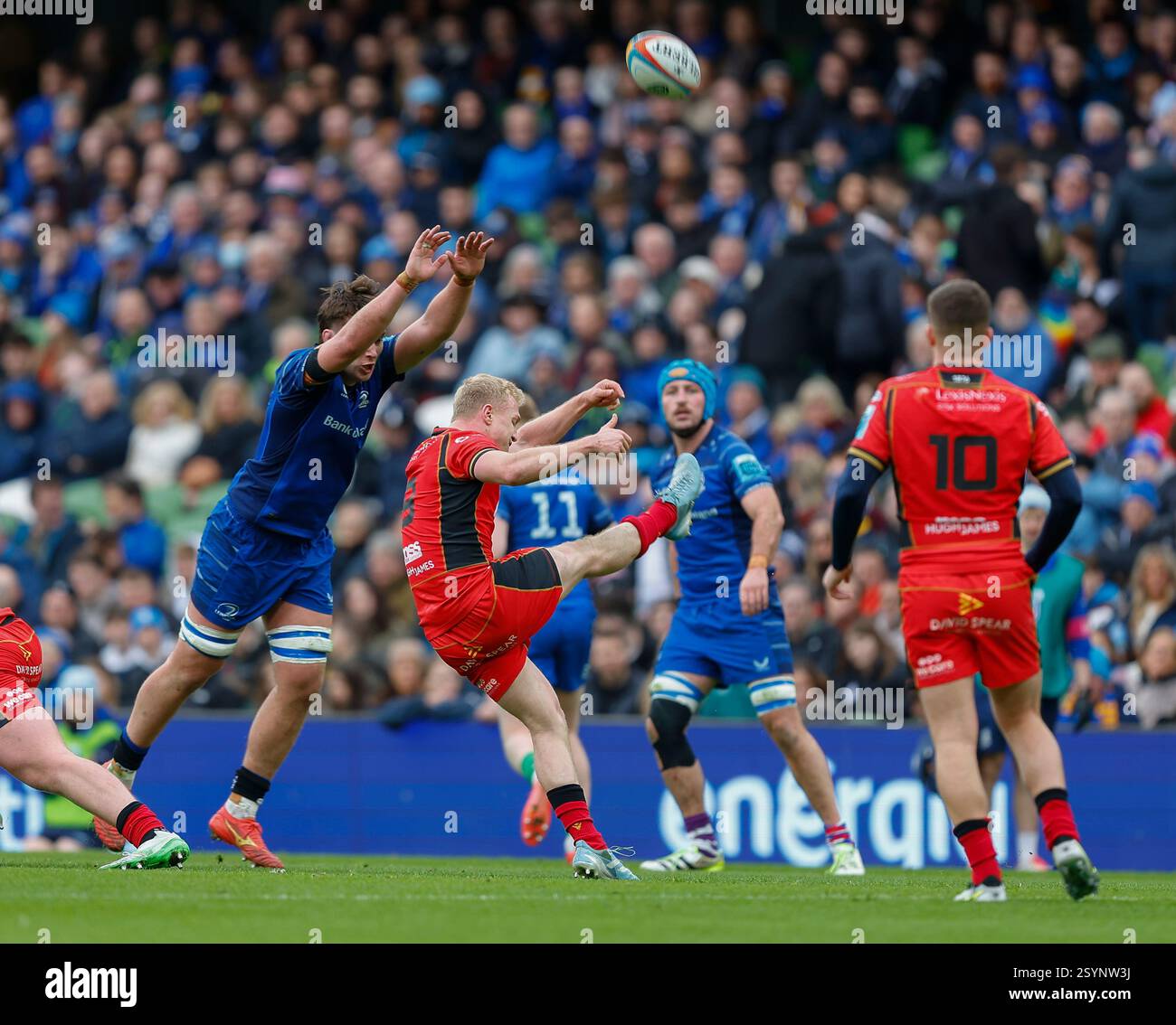 1st March 2025; Aviva Stadium, Dublin, Ireland; United Rugby ...
