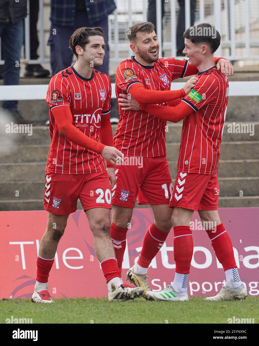Hartlepool on Saturday 1st March 2025. York City's Ollie Pearce ...