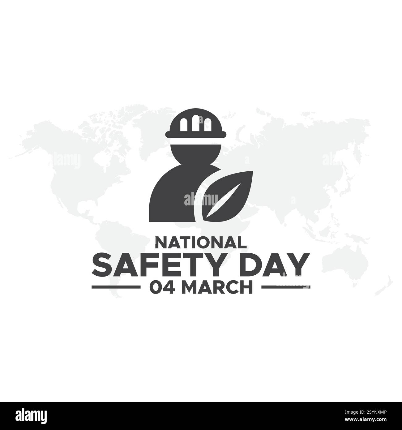 vector graphic of national safety day good for national safety day ...